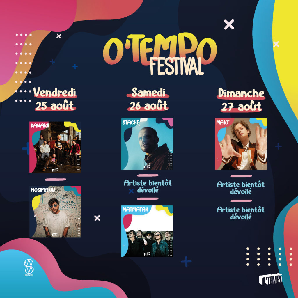 FESTIVAL O'TEMPO 2023: L'affiche dévoilée - Metal-Eyes.com