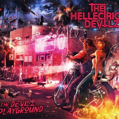 THE HELLECTRIC DEVILZ: The devilz playground - Metal-Eyes.com