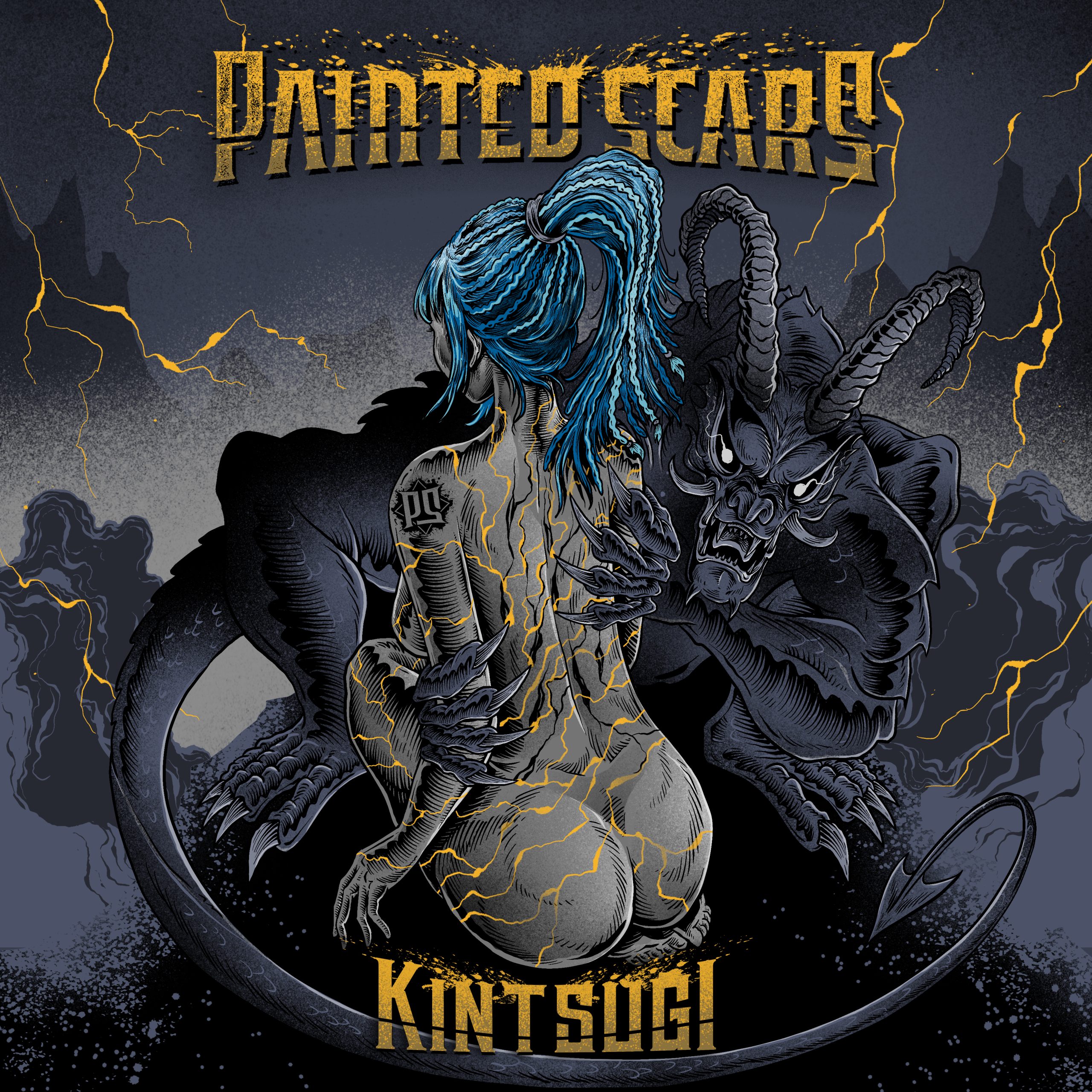 PAINTED SCARS: Kintsugi - Metal-Eyes.com